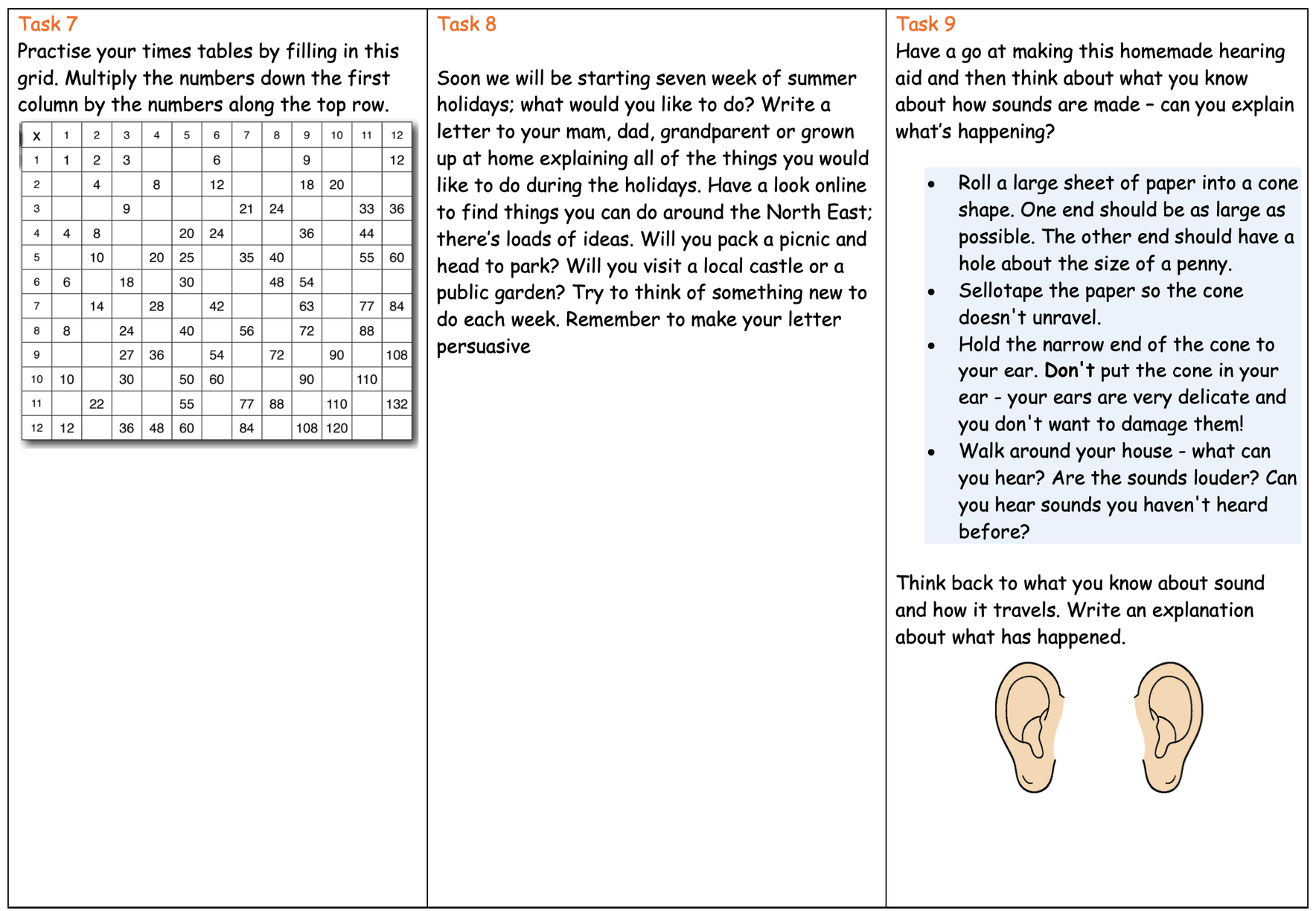 Year 4 - Caedmon Community Primary School - Home Learning Support