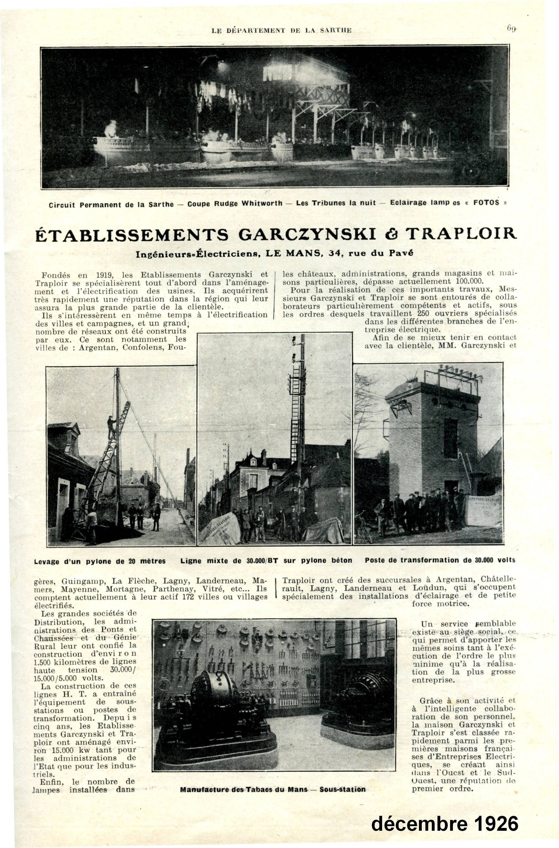 Garczynski & Traploir - Patrimoine quartiers Le Mans Ouest