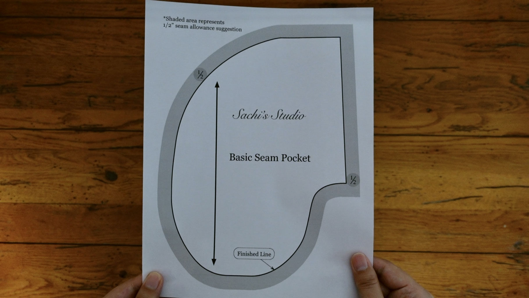 Basic Seam Pocket - madebysachi