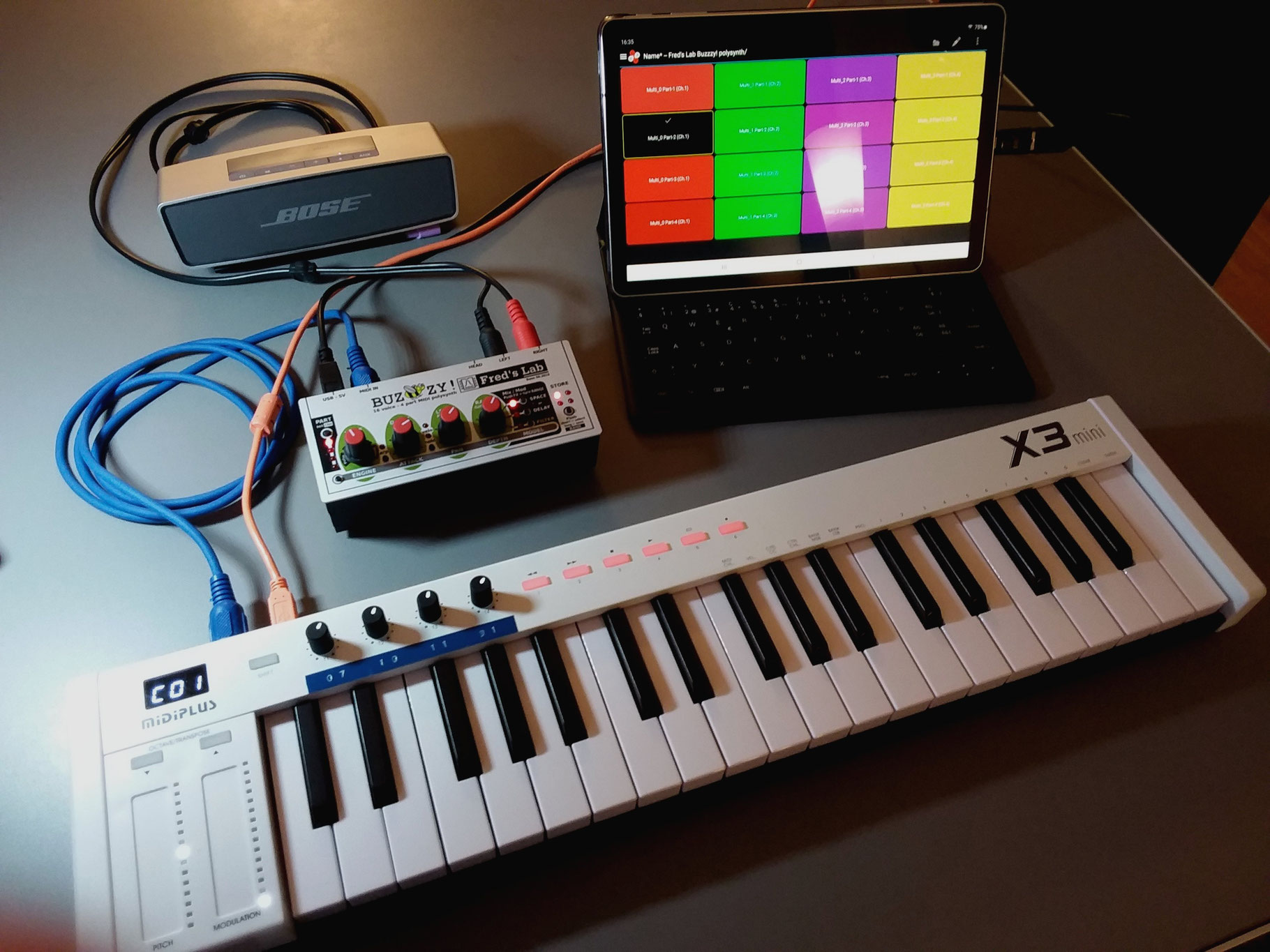 Claviers et modules de son II : - Site de paulgrethblog