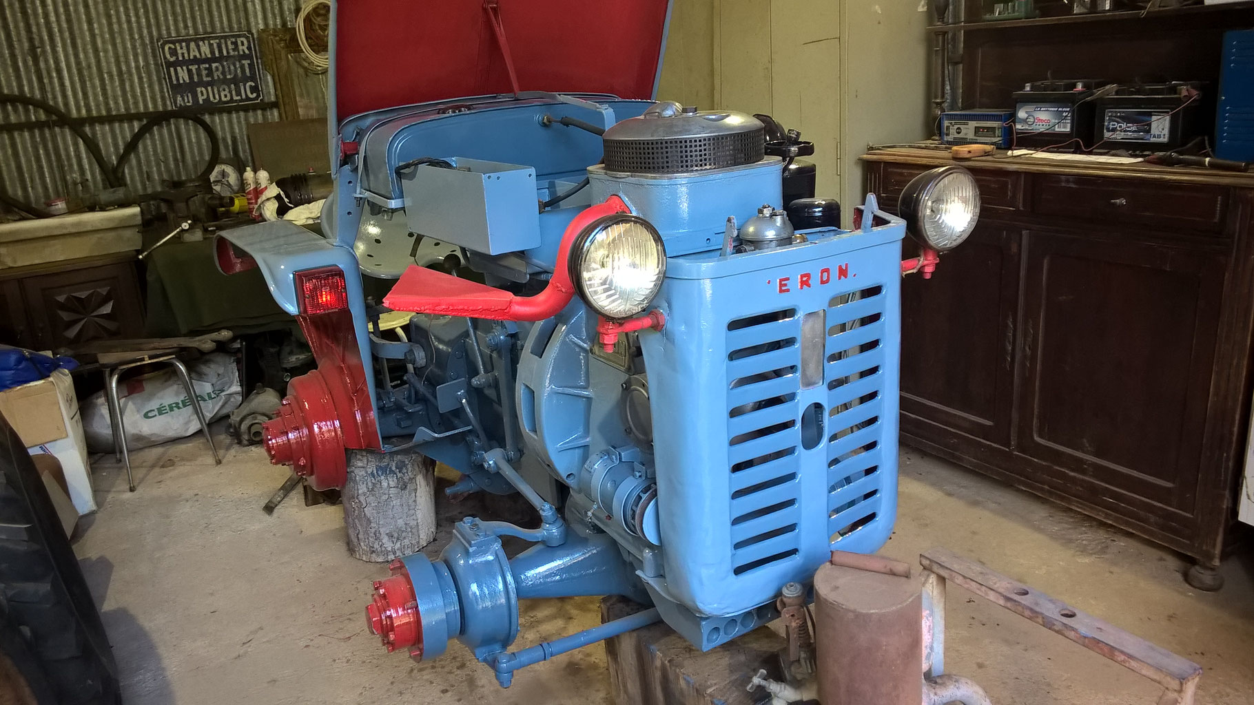 Tracteur Eron Meroni - Site de tracteurdevigne3