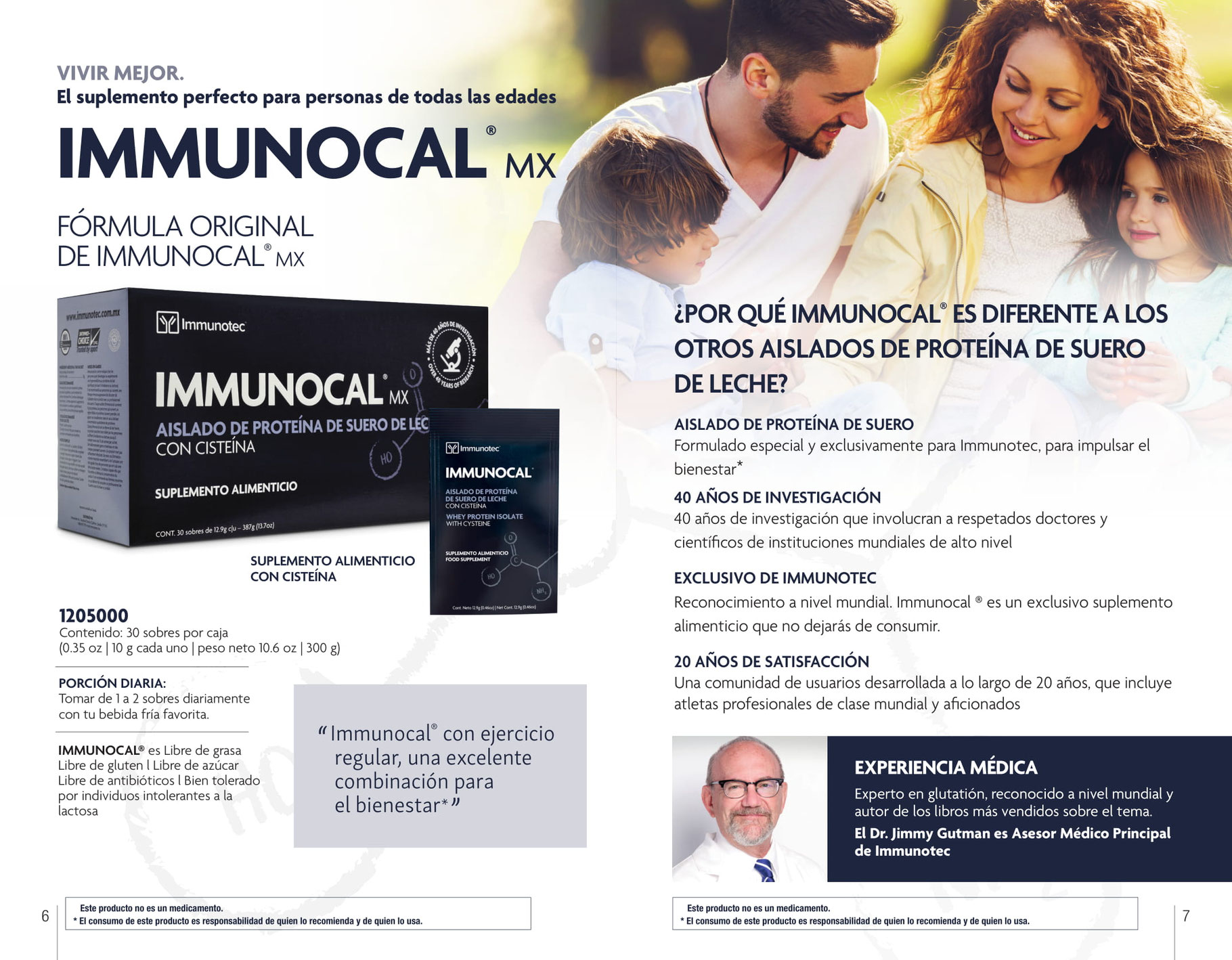 Immunocal Regular (MX) y Platinum - Immunocal - Glutation y NRF2