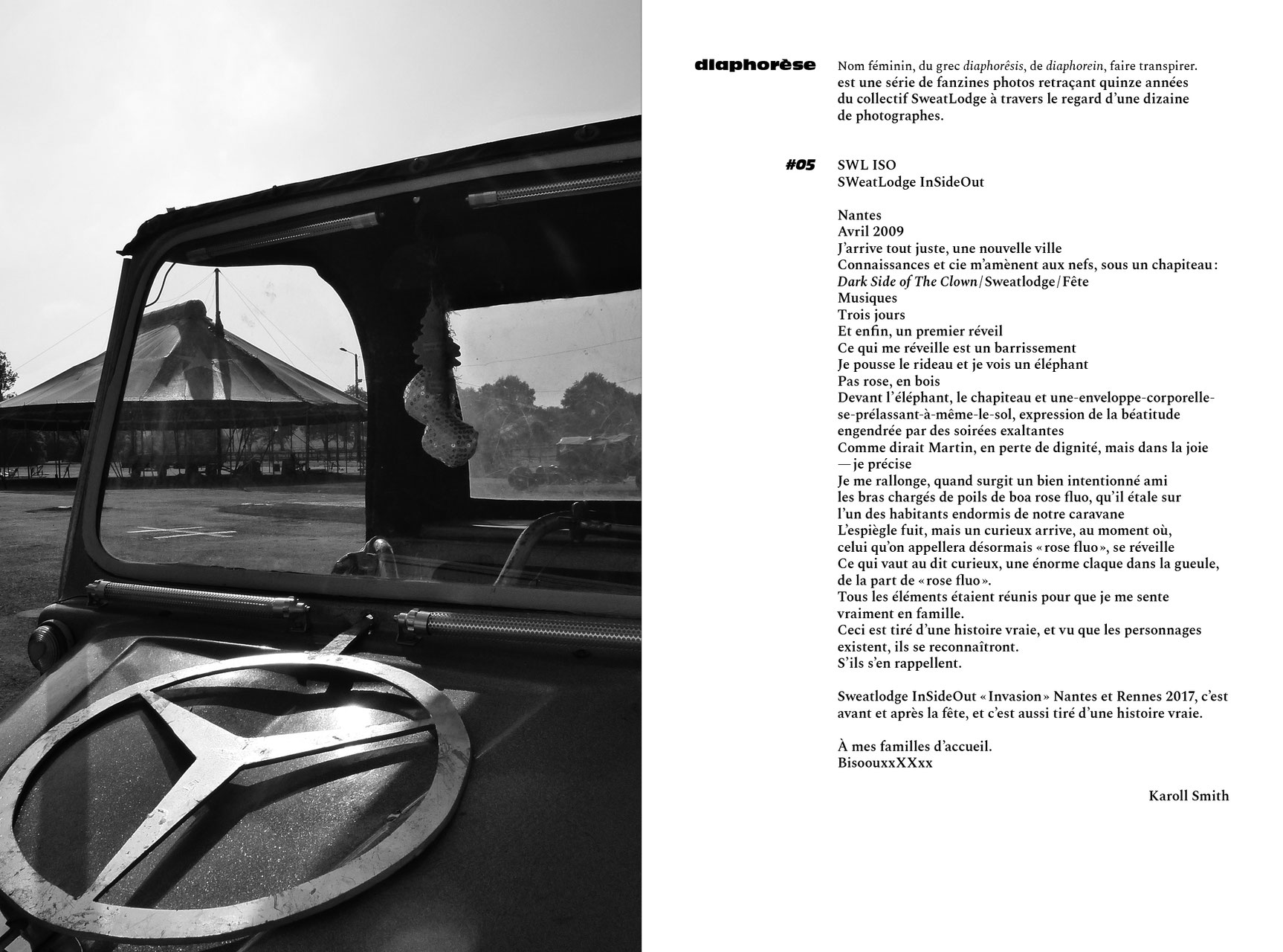 BOUTIQUE - Sweatlodge | Arts Forains et Sound System sous Chapiteau