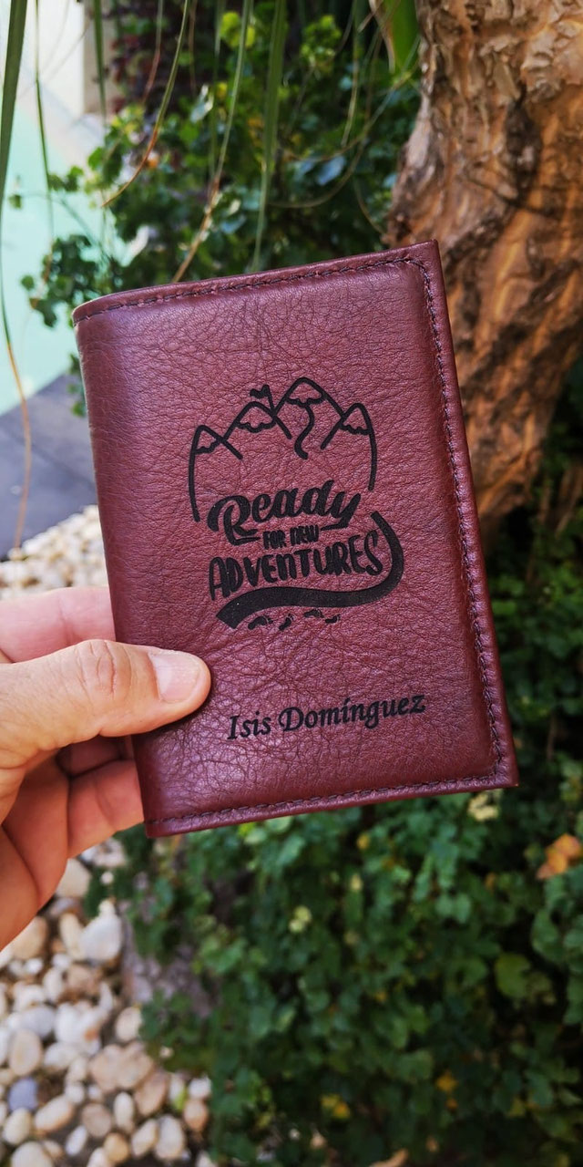 Porta pasaporte piel genuina - Insignius Mexico