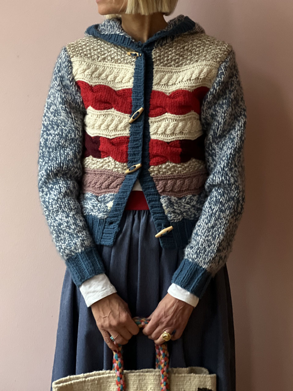 oops SOLD VINTAGE - 70s / 80s Patchwork Cardigan - luxurydejavu by Tina ...