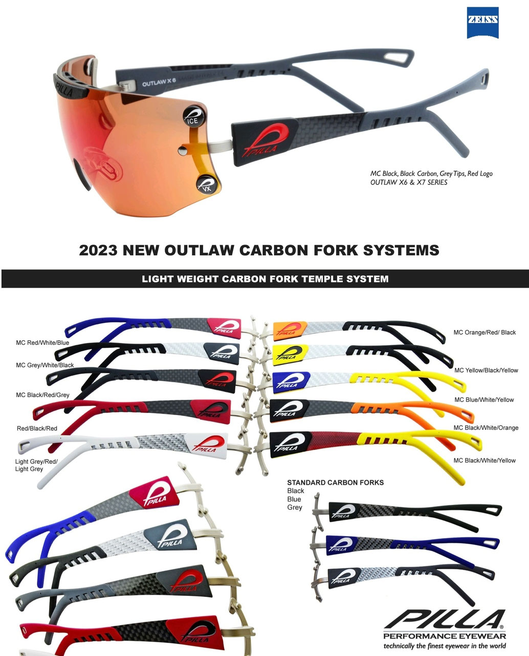 OUTLAW X6 - Lunettes PILLA sport france