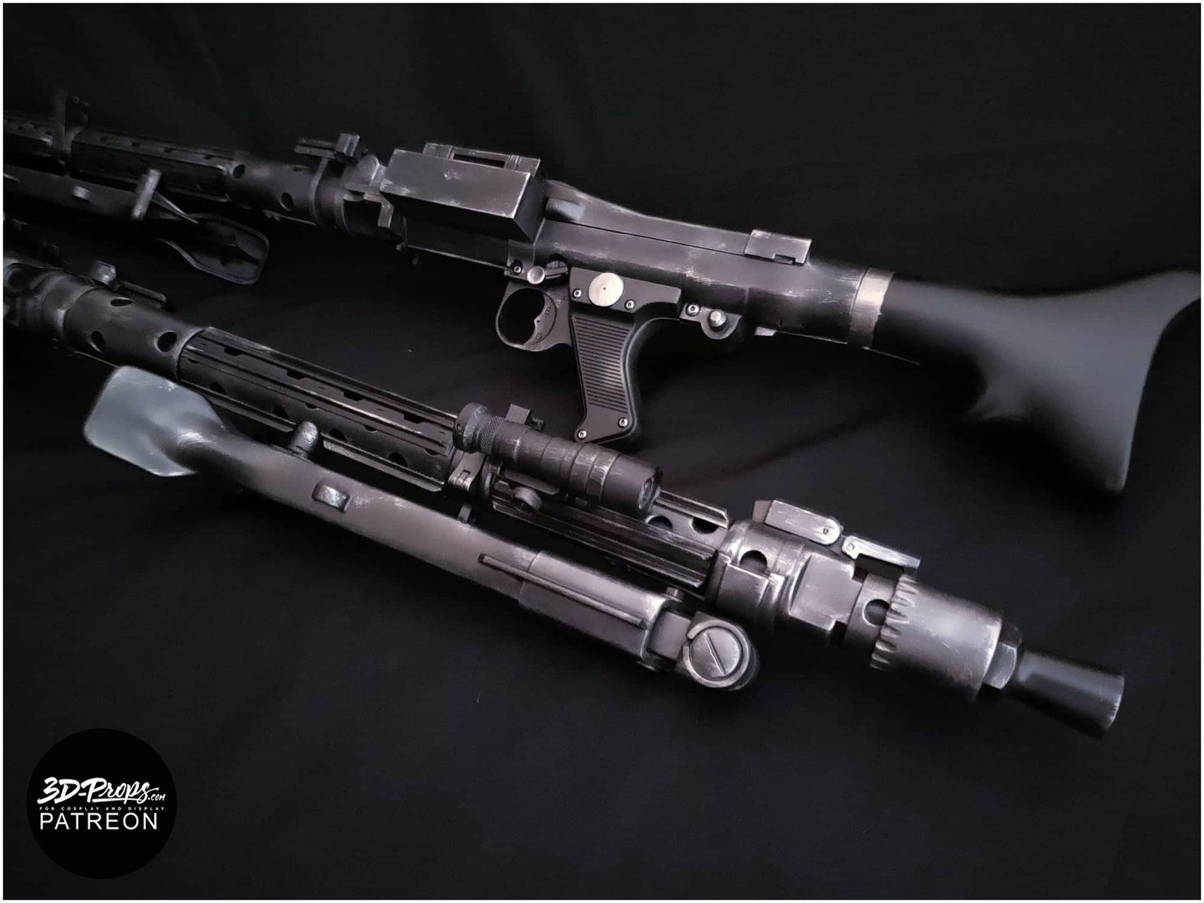 DLT-19 ANH HEAVY BLASTER RIFLE - 3D-PROPS Blasters for display and cosplay.