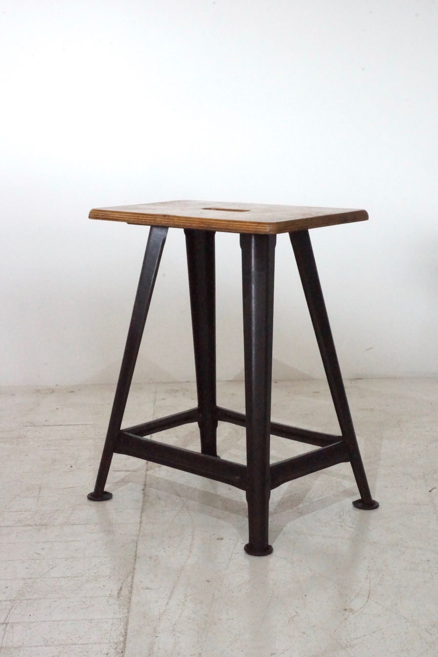 IRON STOOL / BEMEFA （SOLD） - Wormhole Furniture│埼玉県和光市のアンティーク家具