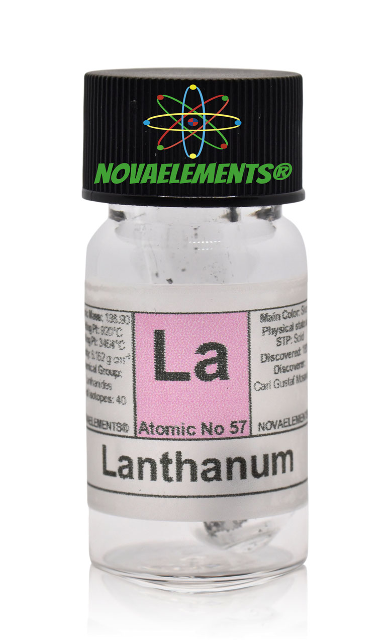 Buy Lanthanum metal online - NovaElements