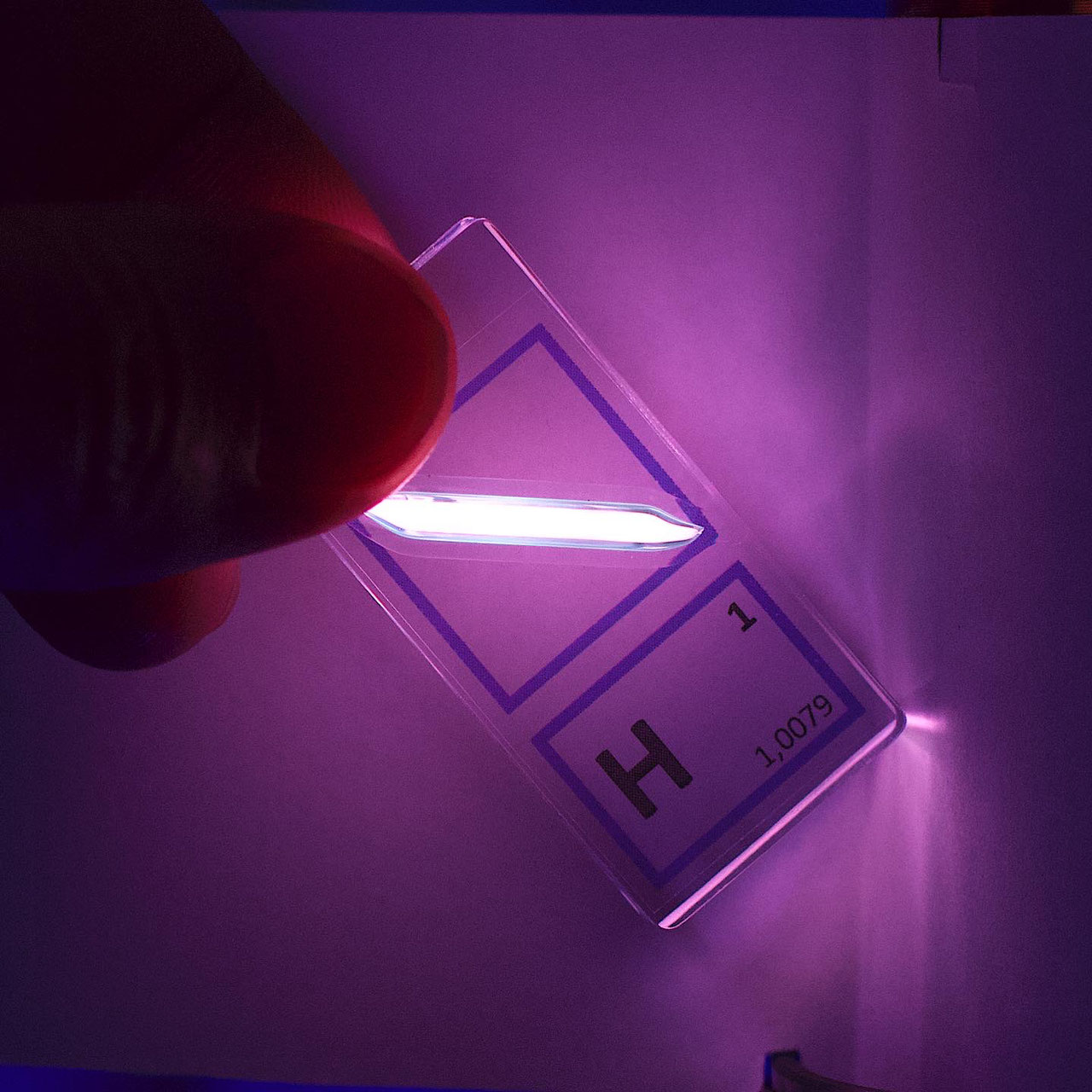 pure hydrogen element