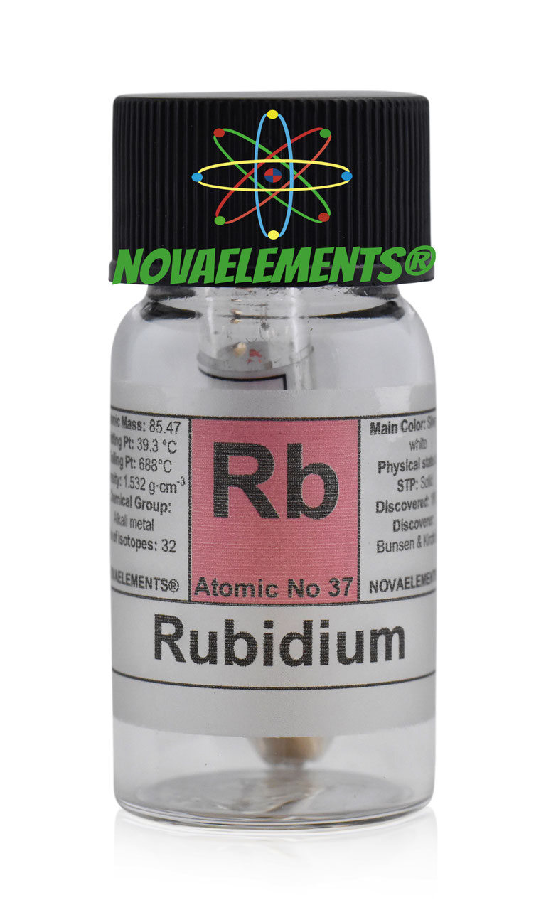 Rubidium metal for sale - NovaElements