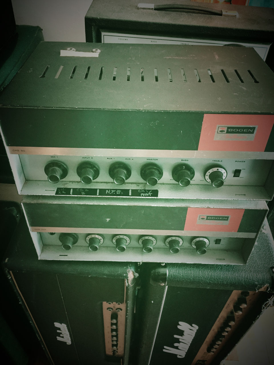 Vintage Tube Amp Repair and Restoration - Echoluxe Music Guitars Tube Amps