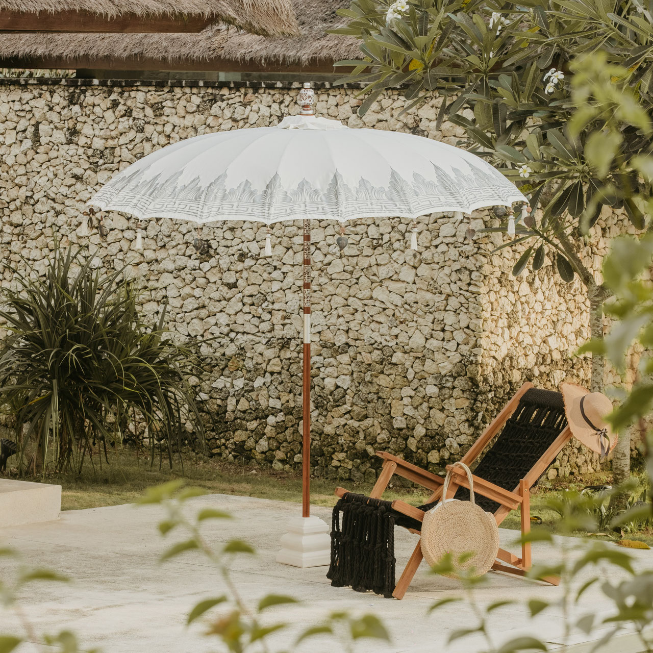 Boho Bali Parasol Handgemaakte Parasols uit Bali voor Tuin & Terras ...
