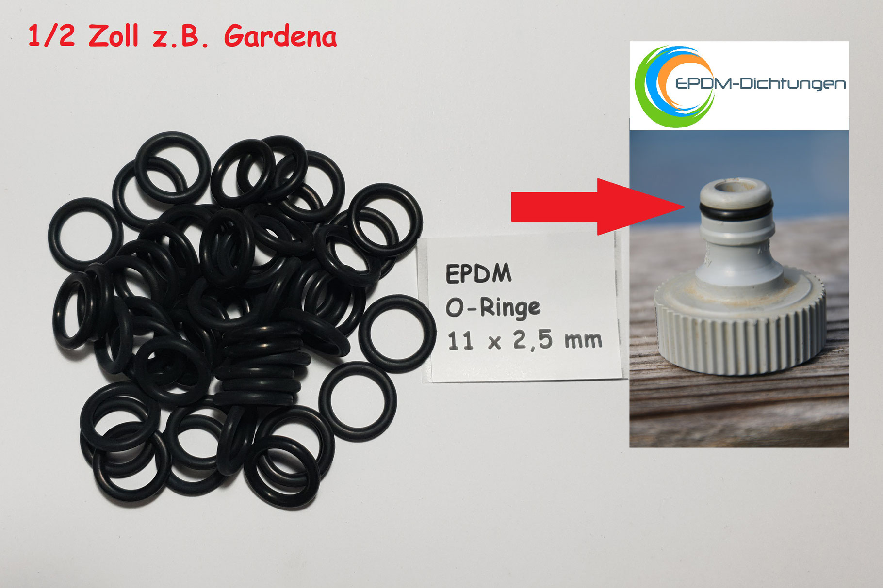 Onlineshop für Flachdichtungen und O-Ringe - EPDM-Dichtungen