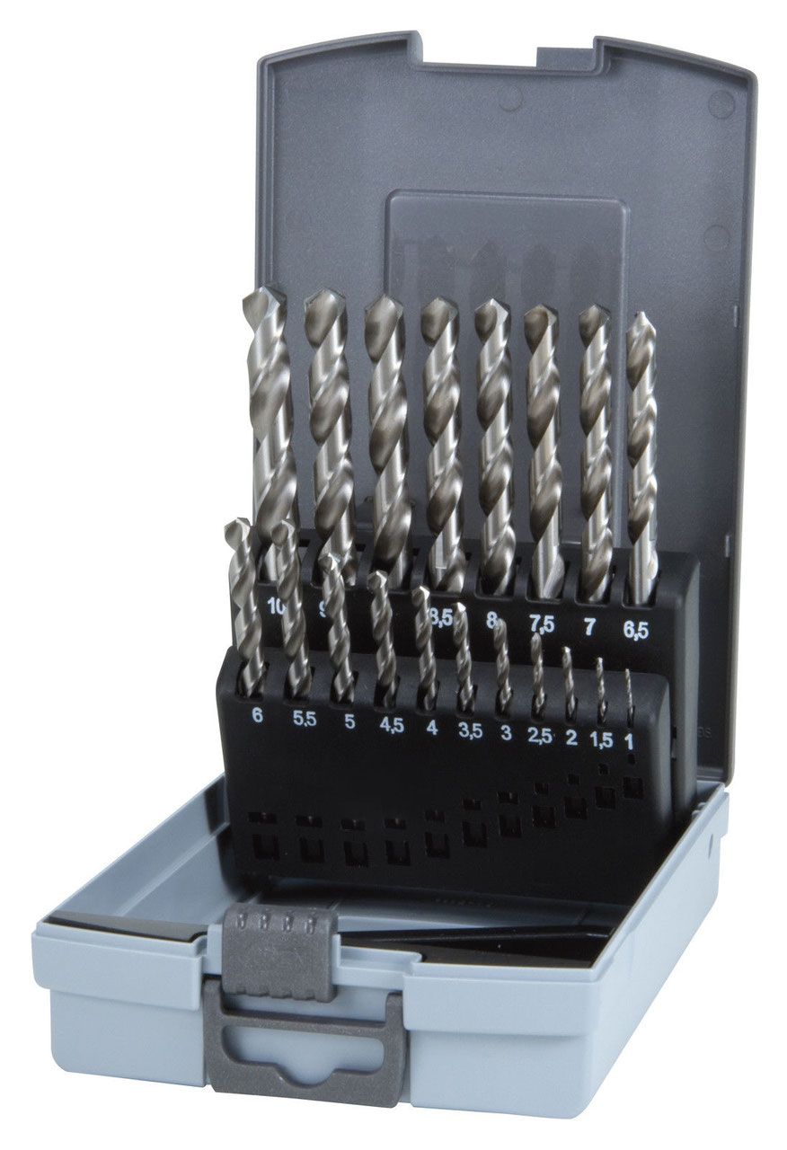 HSS-G Spiralbohrer-Satz 1,0 - 10 mm - Werkzeug Hettich
