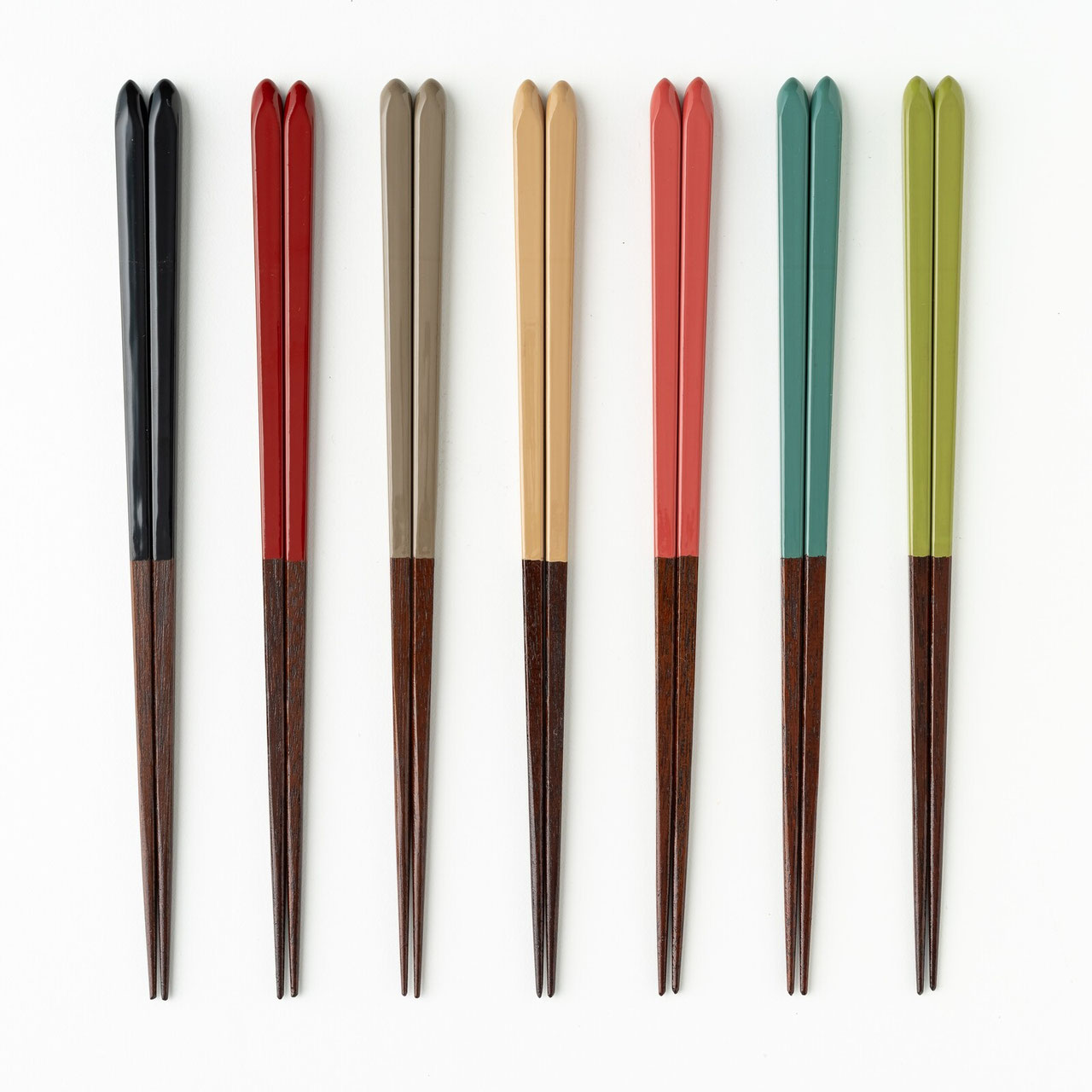 7-colours chopsticks - wafuu-honpo Japan online shop