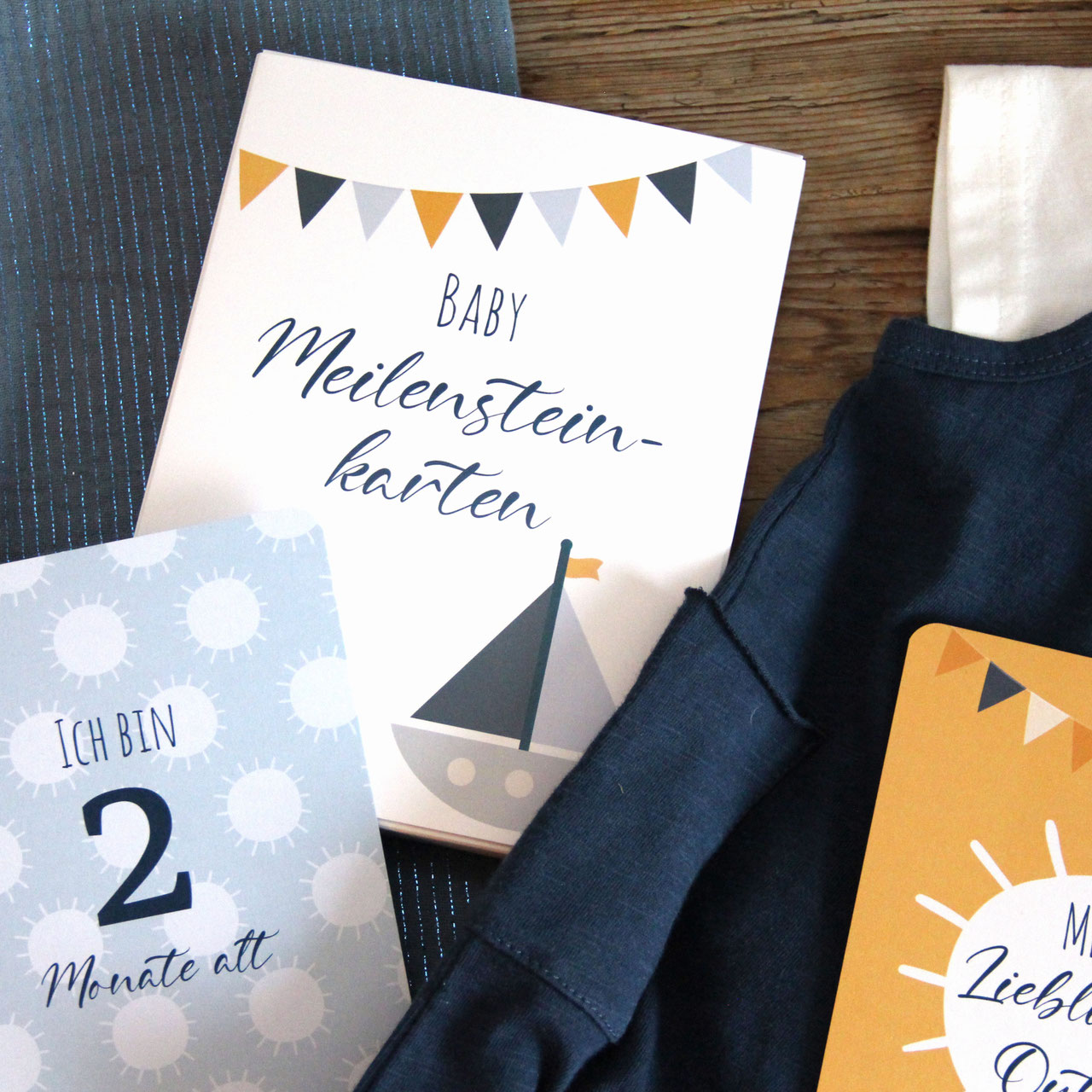 Meilensteinkarten Baby - renatabacher.ch