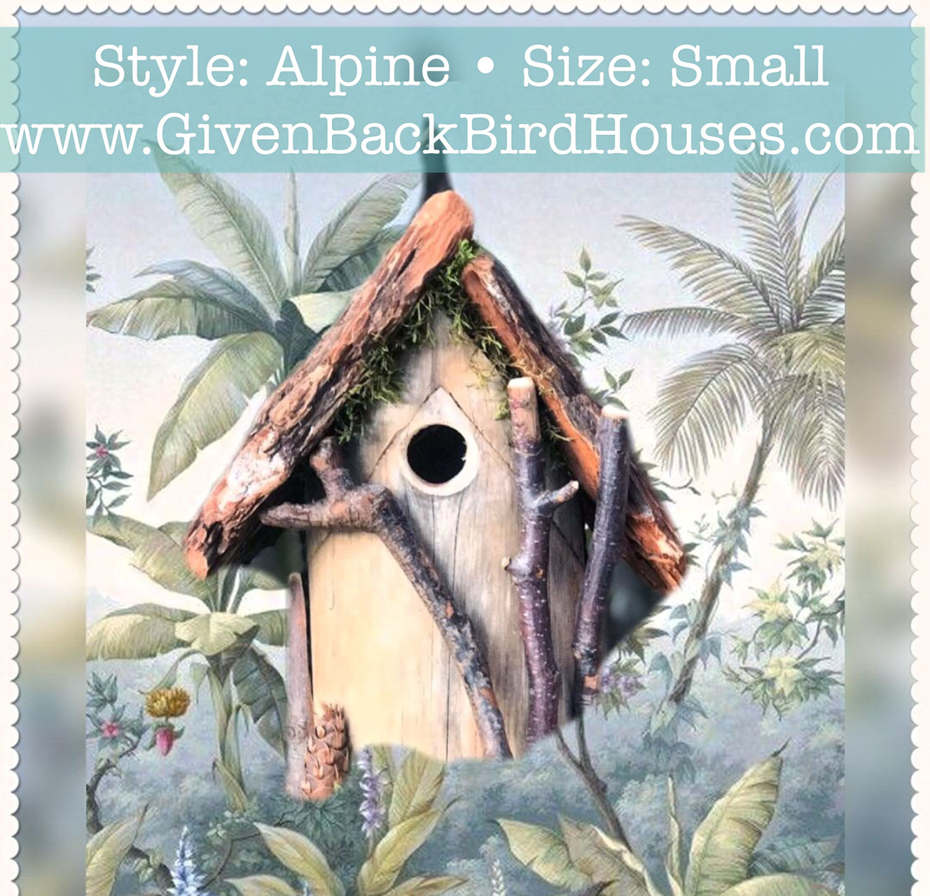 The Alpine Bird House - Given Back Bird Houses