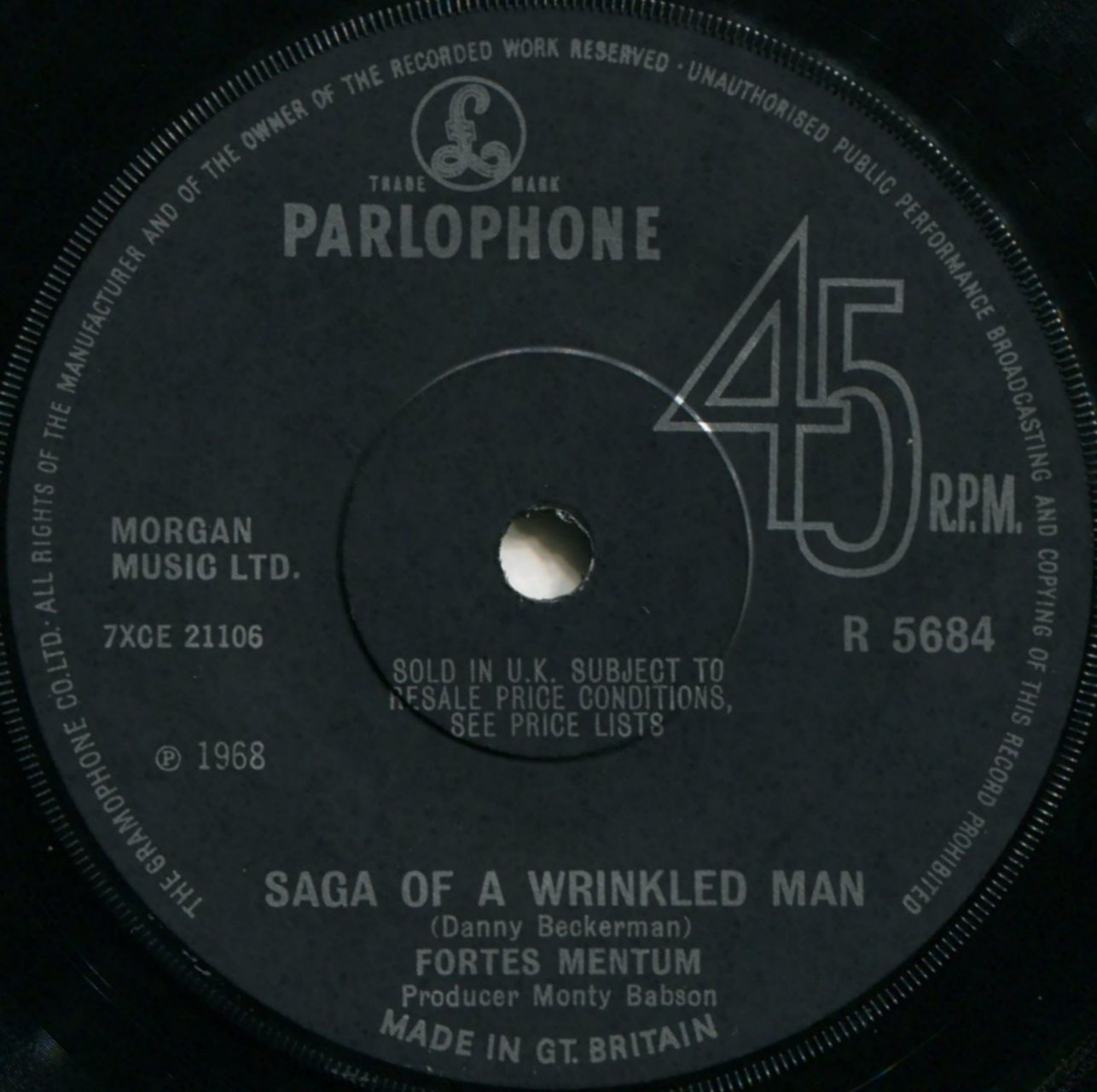 Fortes Mentum - Saga Of A Wrinkled Man / Mr. Partridge Pased Away Today ...