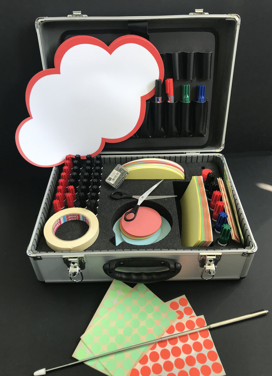 Moderationskoffer - Sinn & Zweck