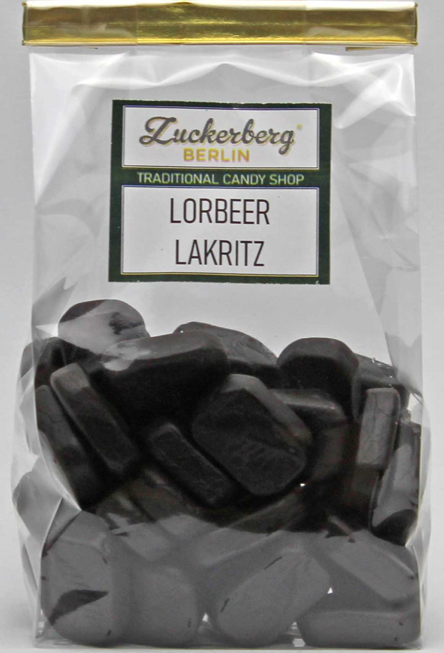 Laurierblaadjes - Lorbeerlakritz - Zuckerberg Traditional Candy Shop