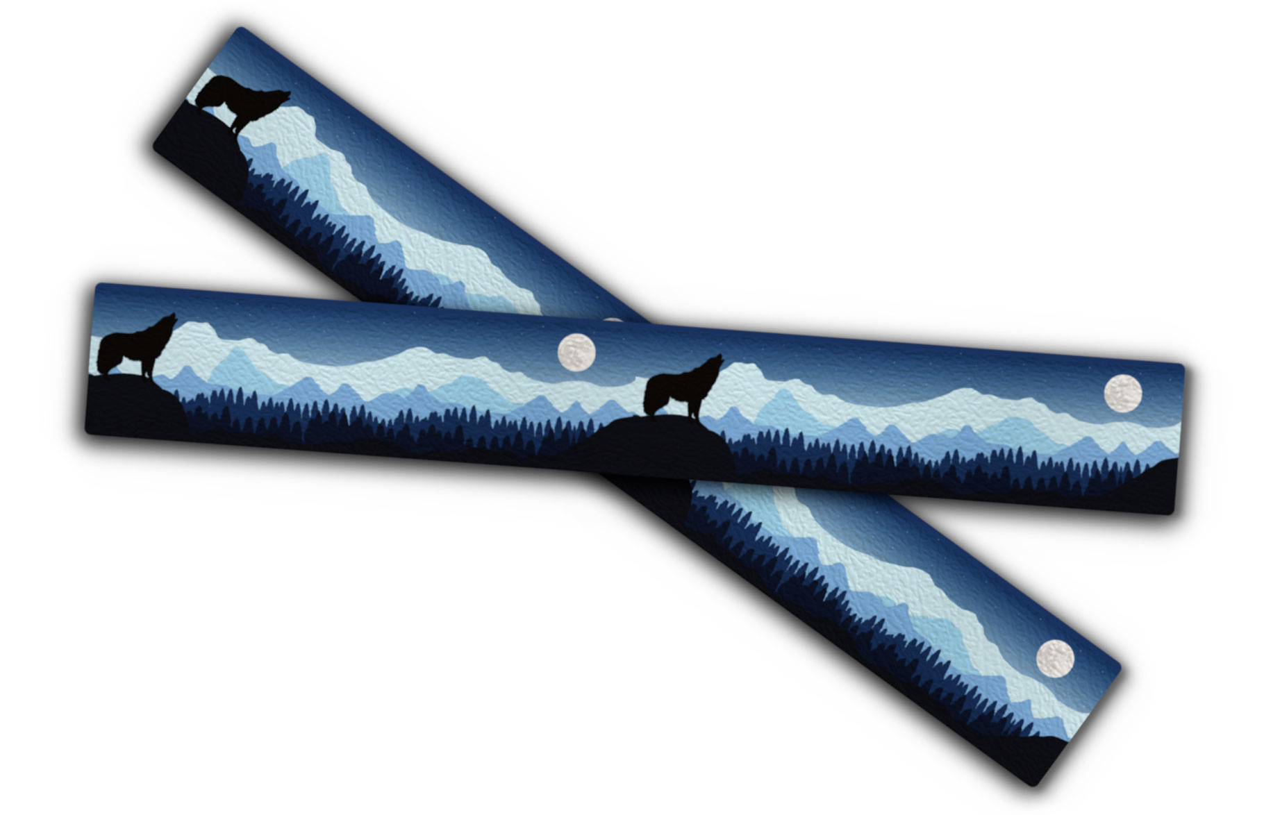 Biothane UV-Druck "Wolf Bergliebe", exklusives Design - Pfotenfreude ...