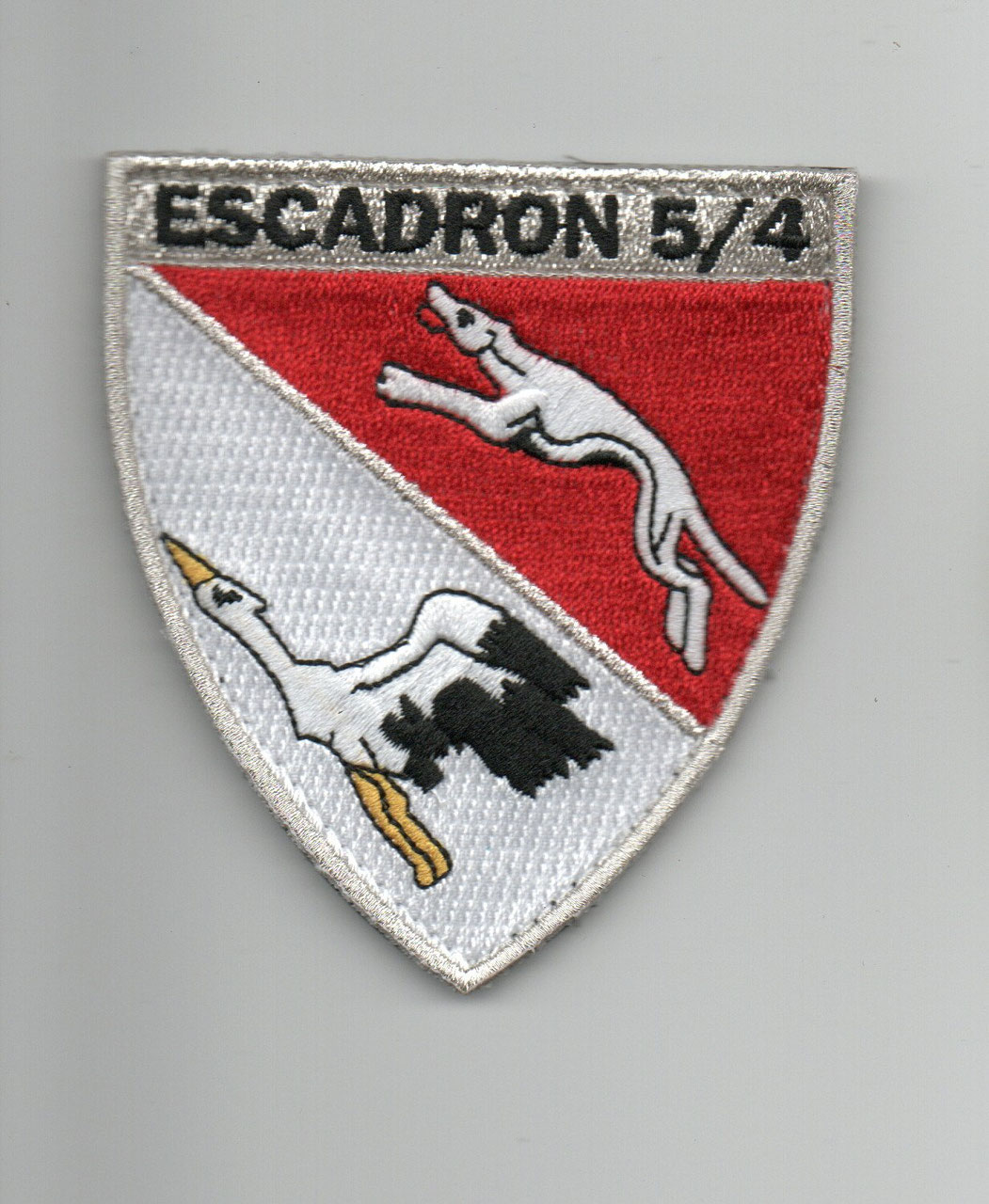 French Air Force patch Escadron de Chasse 5/4 Rafale VERY RARE ...