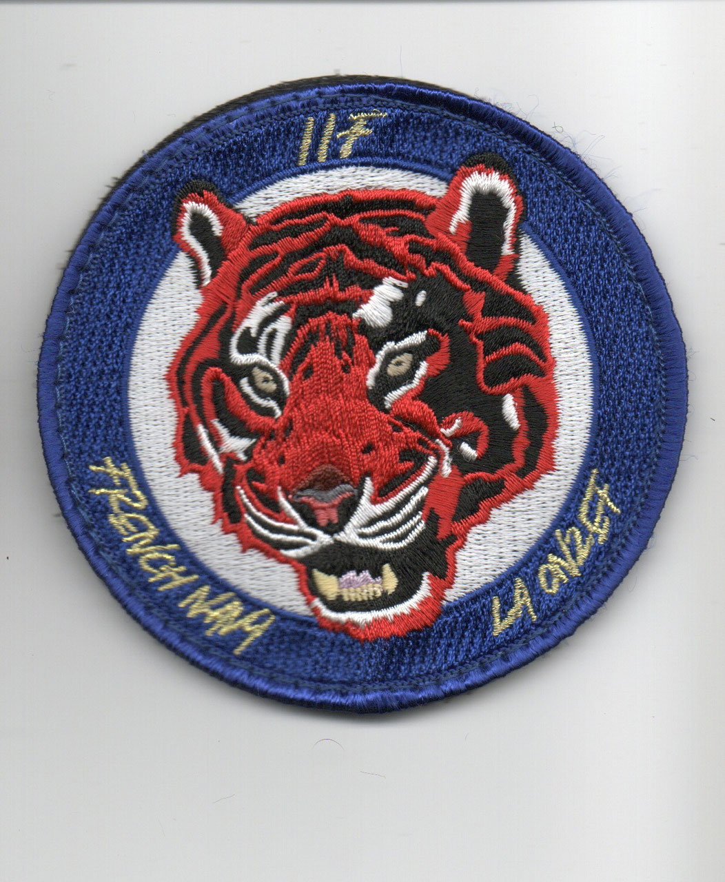 French Navy patch 11 Flotille Rafale NATO Tiger Meet NTM 2022 Araxos ...