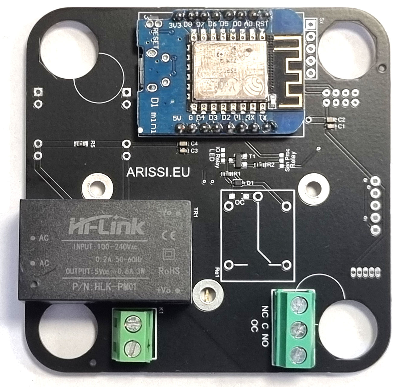 Radar LD24xx KIT - arissi.eu - ATmega STM ESP8266 ESP32 kontrolerji, arduino senzorji