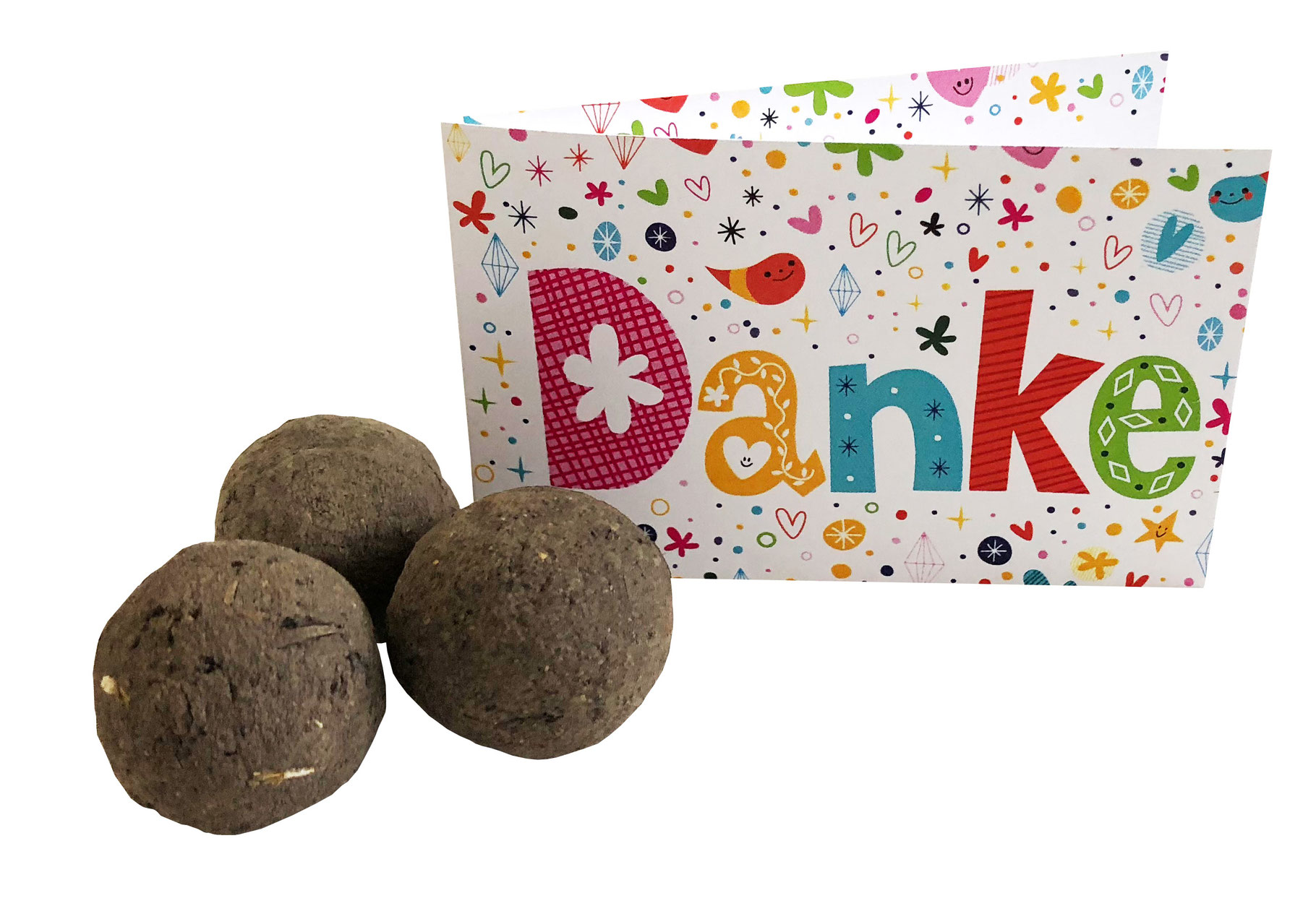 Seedball - Danke Doodle - Das bunte Zebra: Werbeagentur | Seminare | Verlag