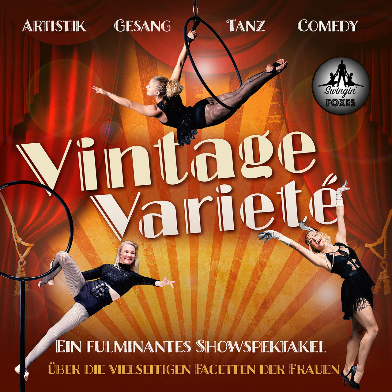Vintage-Varieté Online Show - swingin-foxess Webseite!
