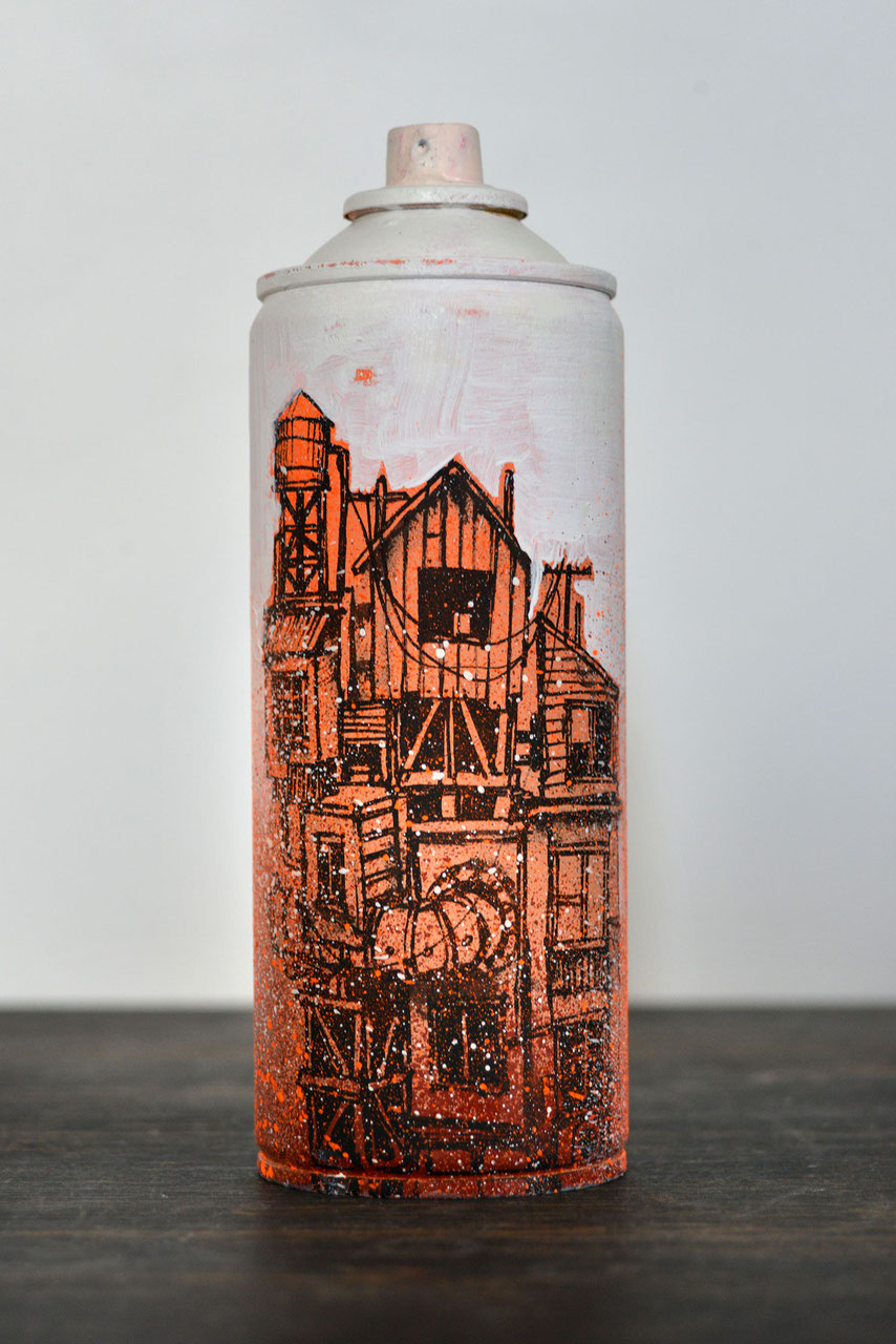 CUSTOM SPRAY CAN #84 - GRAFFMATT