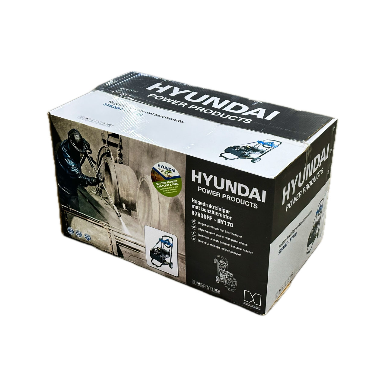HYUNDAI HY170 BENZINE HOGEDRUKREINIGER 170BAR - Ervaar de kwaliteit van ...