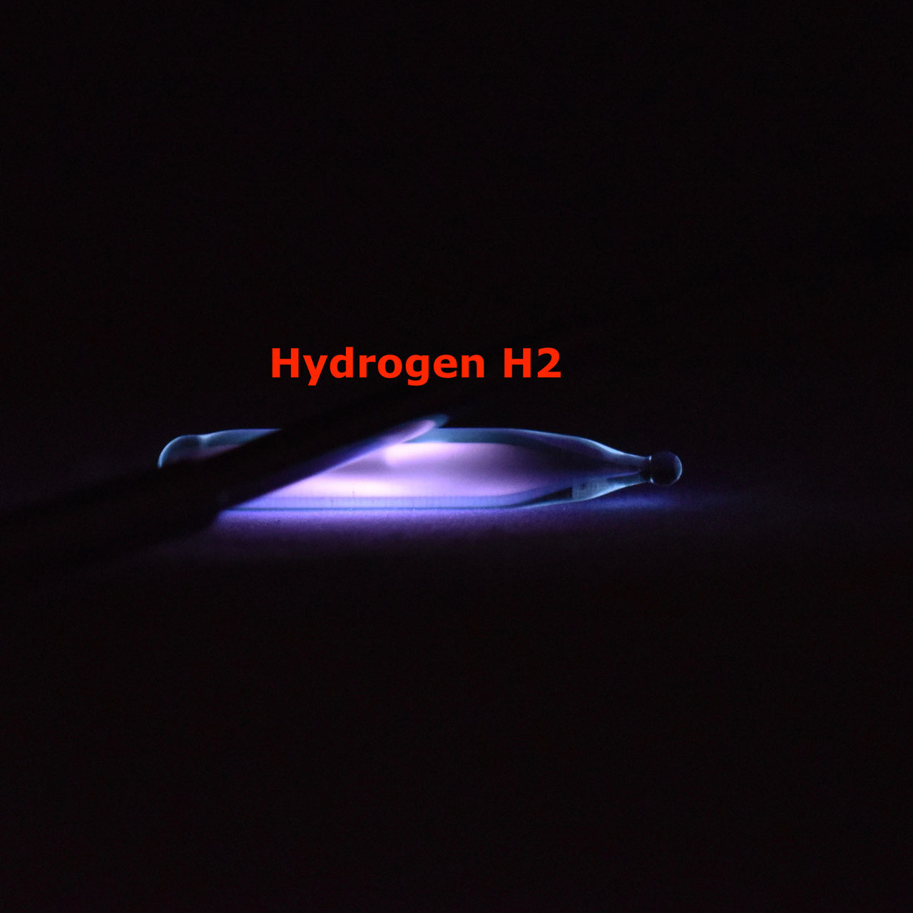 pure hydrogen element