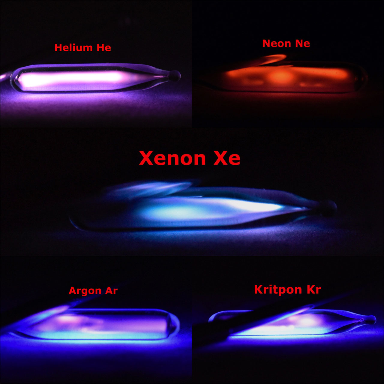 Noble Gases Ampoules Set - NovaElements® US Shop