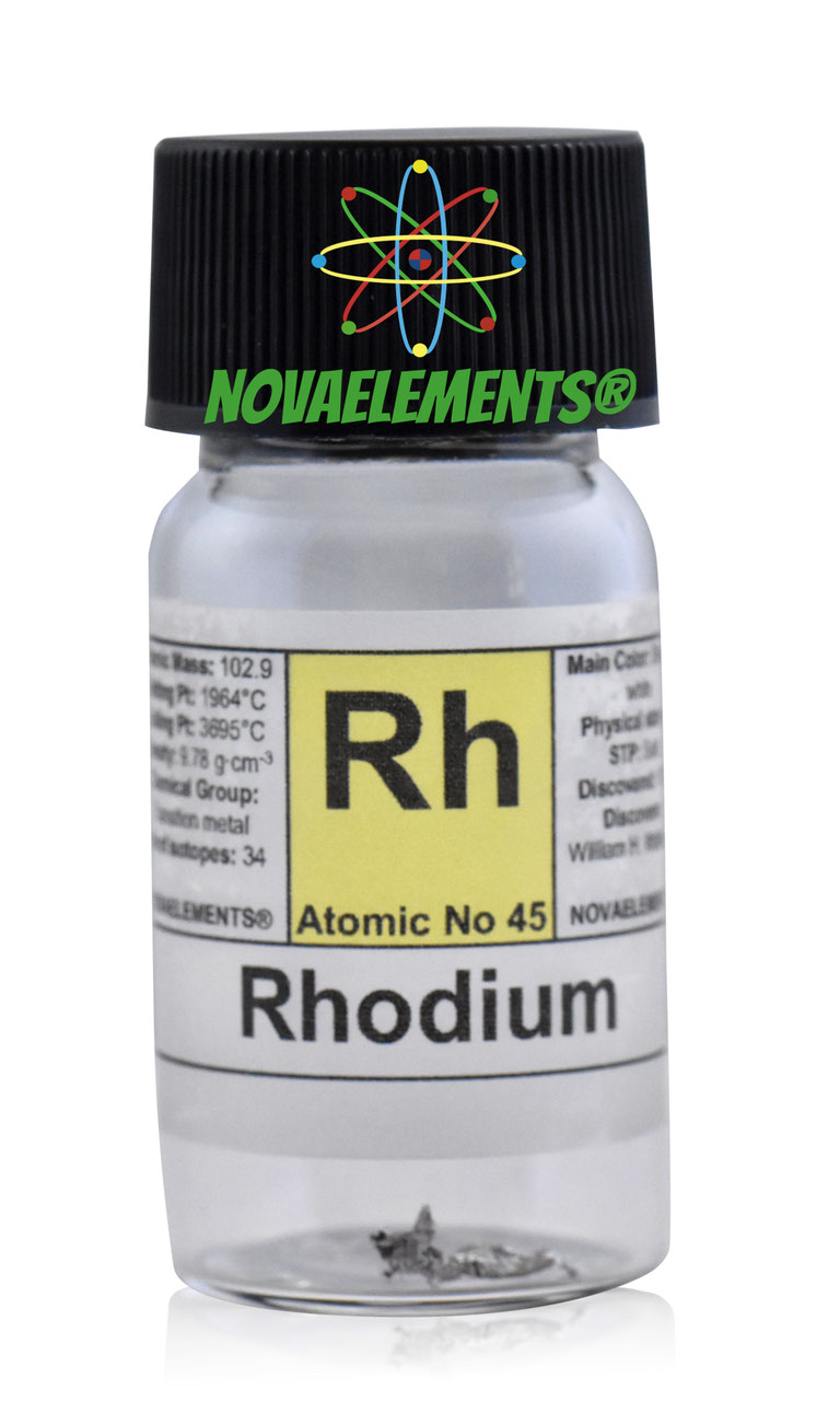 Buy Rhodium metal - NovaElements® US Shop