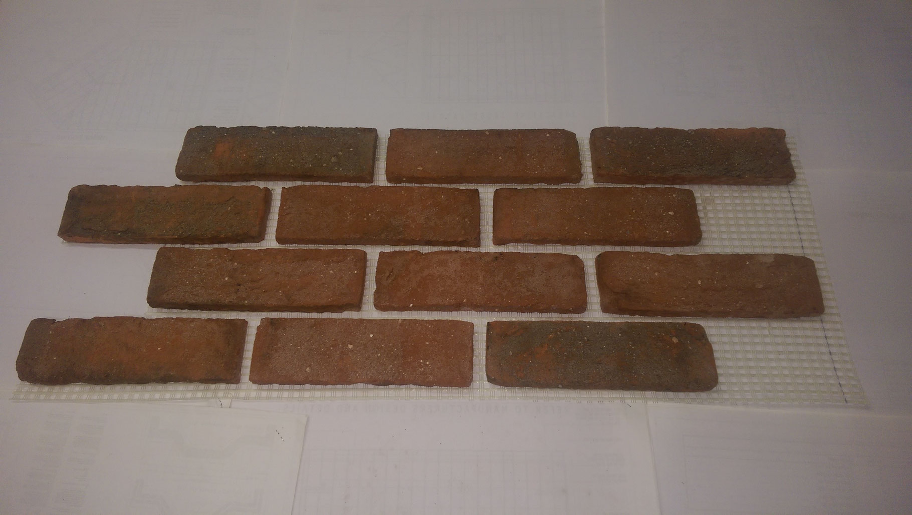 Real Brick Slip Tile Mosaic - Brick Bond Solutions