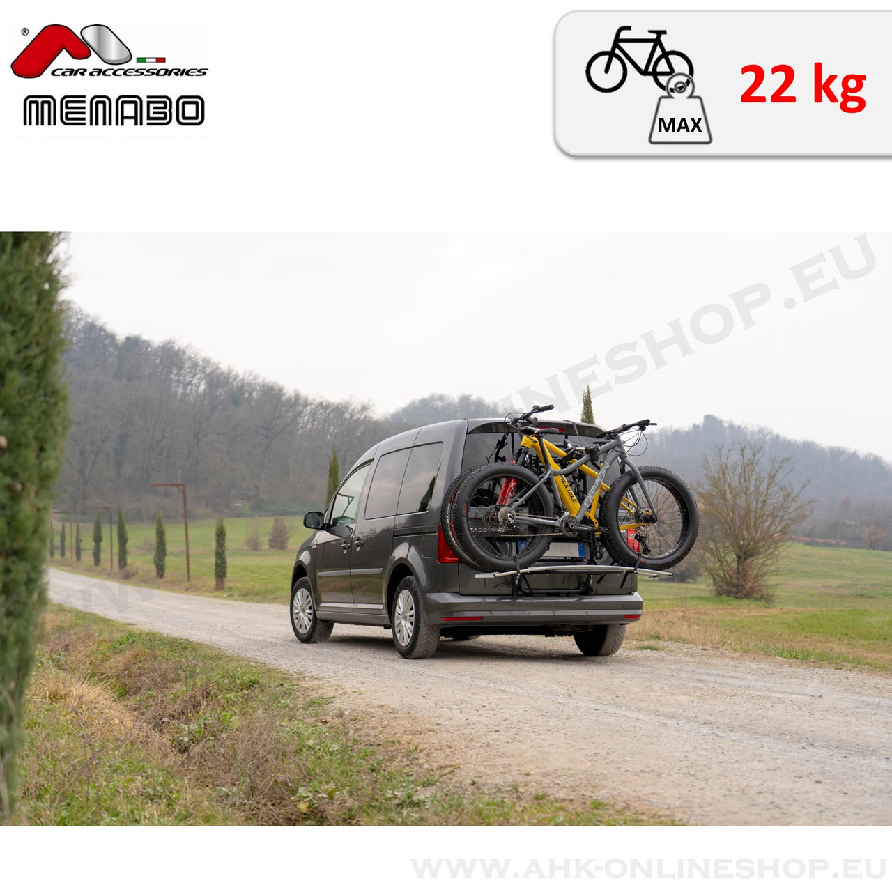 Cobra von Menabo – Fahrradträger für FATBike und eBike - AHAKA