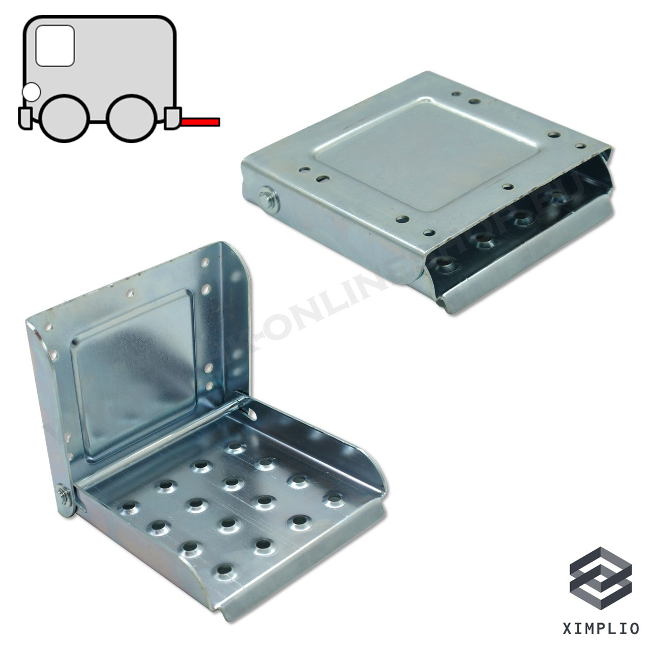 Klappbares Trittbrett, Auftritt Für Anhängerkupplung - AHAKA