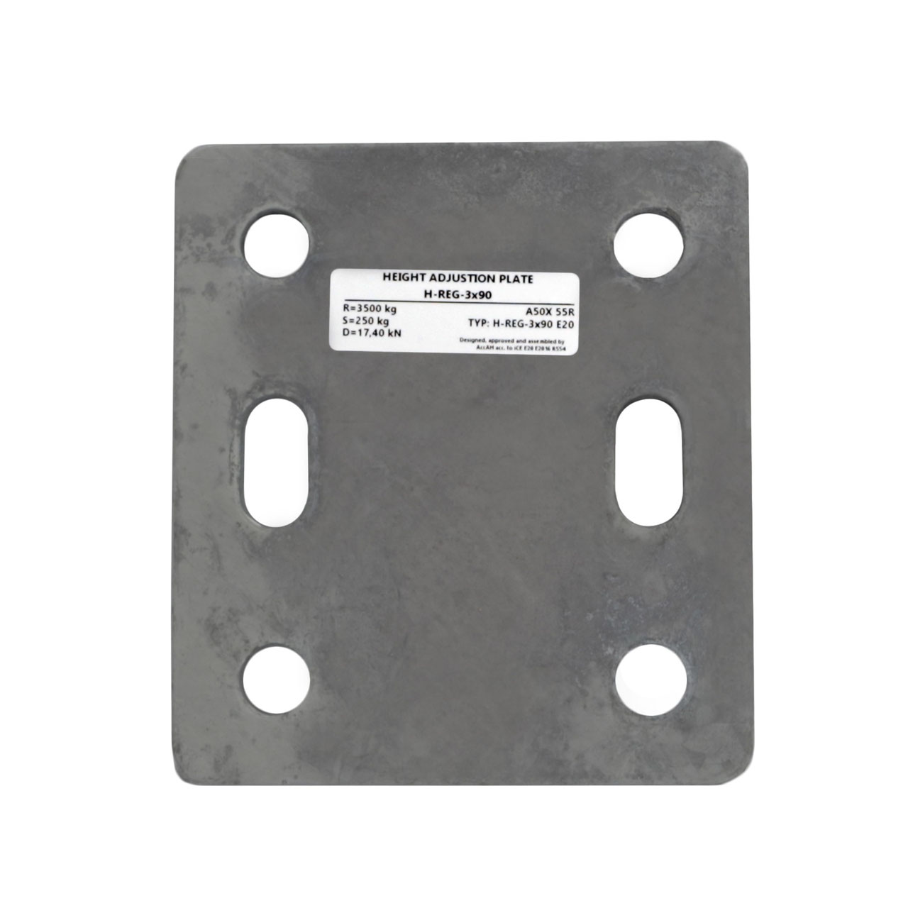 Adapterplatten Und Distanzplatten Für Anhängerkupplung - AHAKA