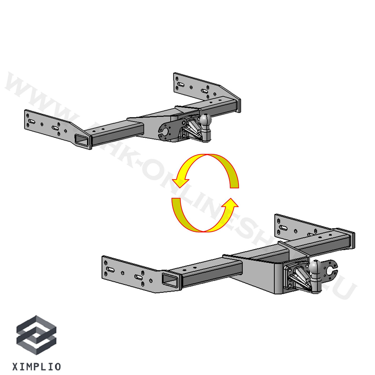 Variable Anhängerkupplung Für Wohnmobil (abnehmbar) - AHAKA