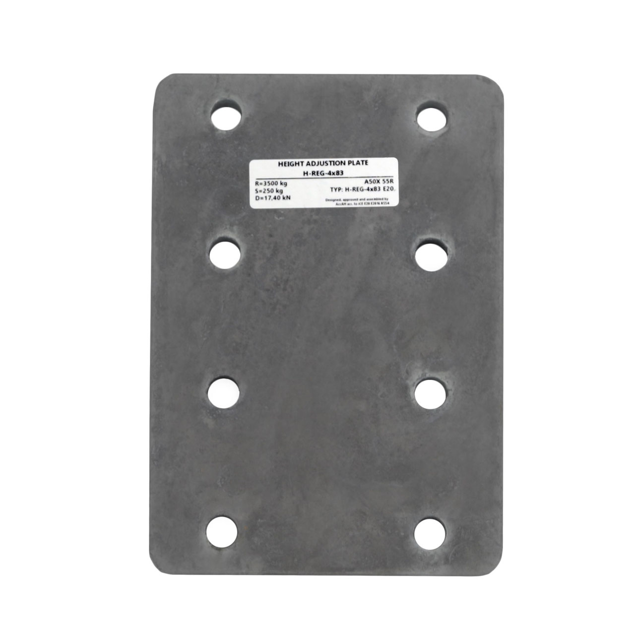 Adapterplatten Und Distanzplatten Für Anhängerkupplung - AHAKA