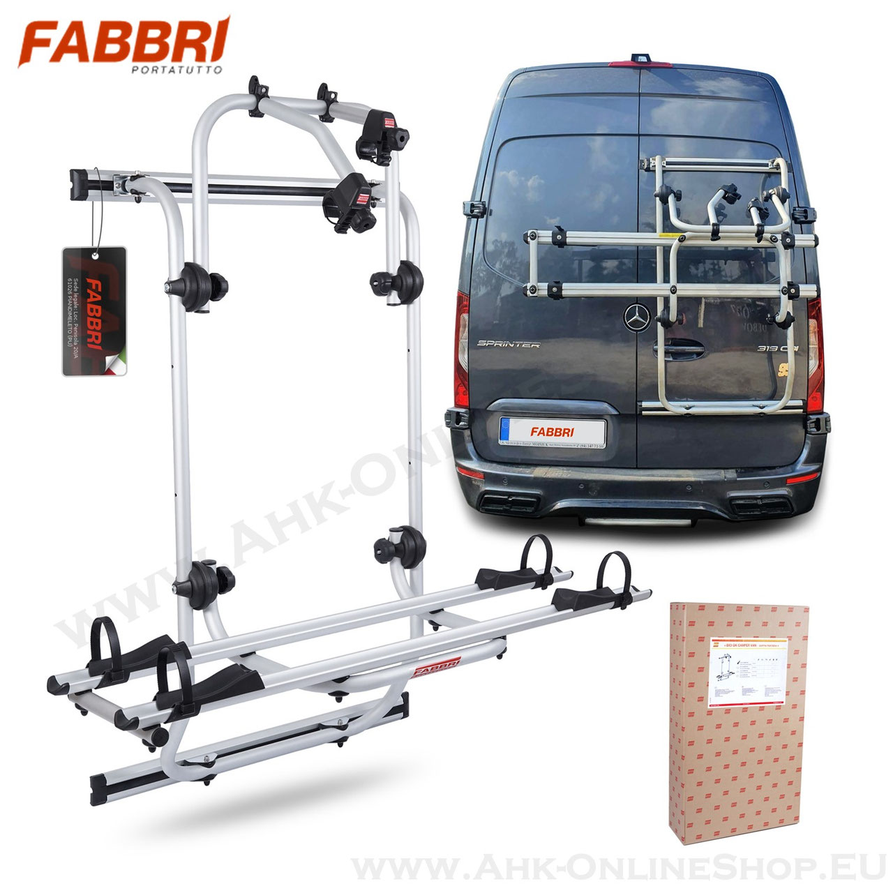 Fabbri Bici Ok MTB Van – Fahrradträger Renault Master III - AHAKA