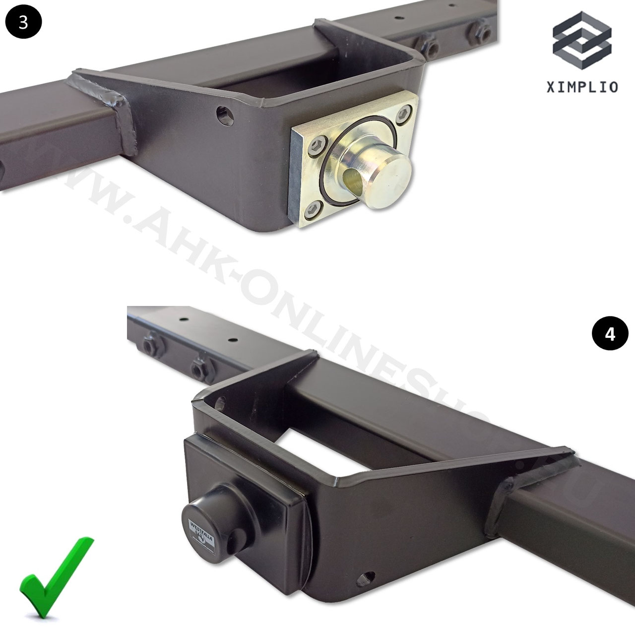 Variable Anhängerkupplung Für Wohnmobil (abnehmbar) - AHAKA
