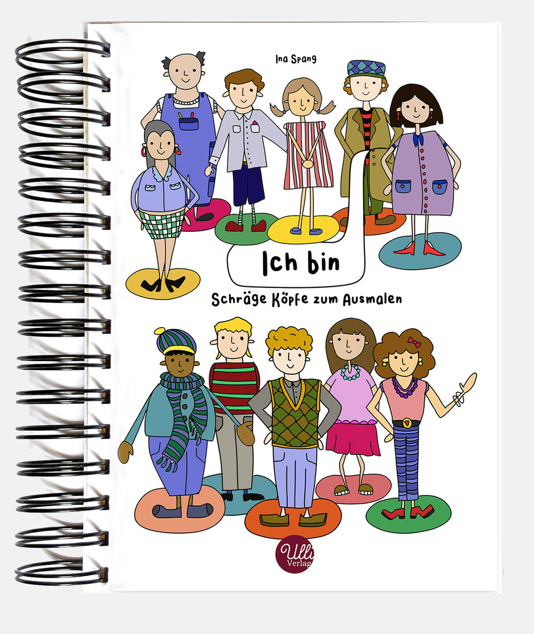 Malbuch Ich bin - Ulli Verlag