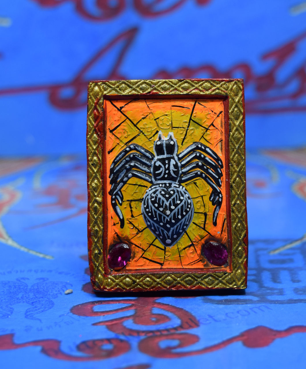 Spider Money Trap Amulets - Kruba Krissana Butterflyamulets