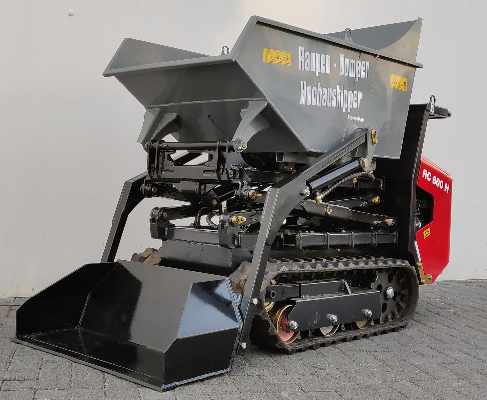 Raupen-Dumper Typ RC800 H - PowerPac.ch