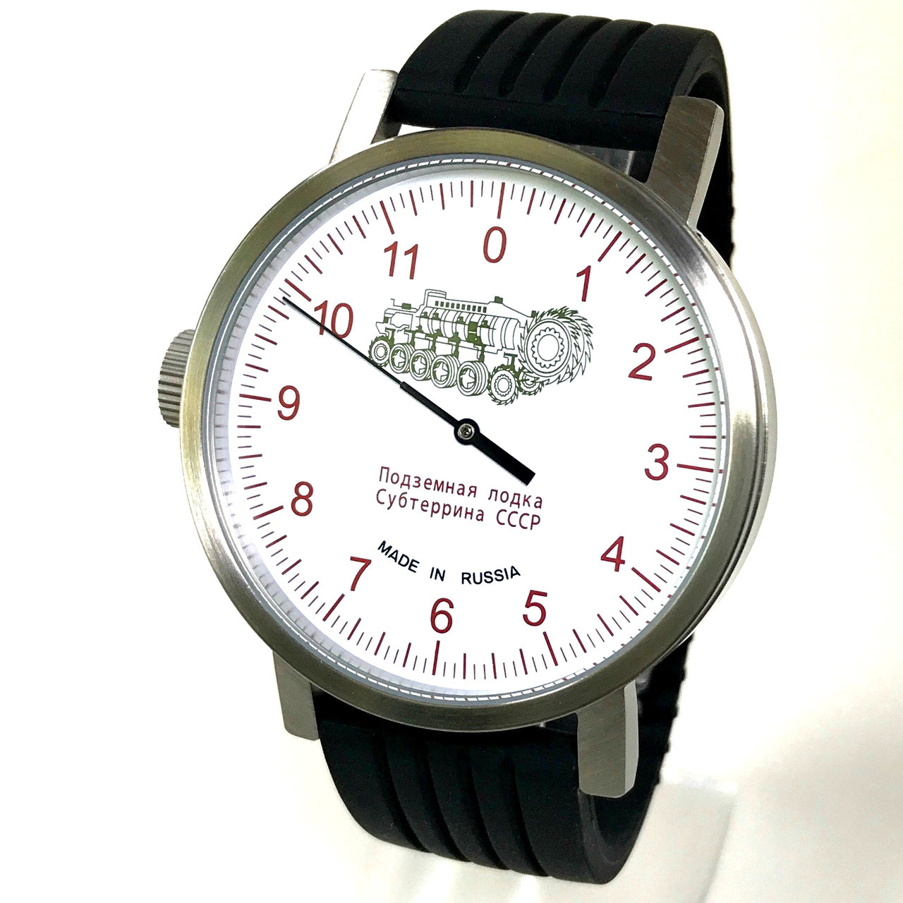 Russische Automatikuhr "SUBTERRENE" POLJOT SPUTNIK - Poljot Uhren ...