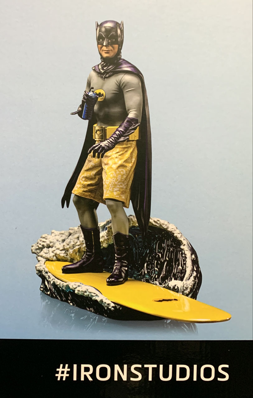 Batman Surfing 1/10 DC Tv Movie 1966 BDS Art Scale Statue 21cm Iron ...
