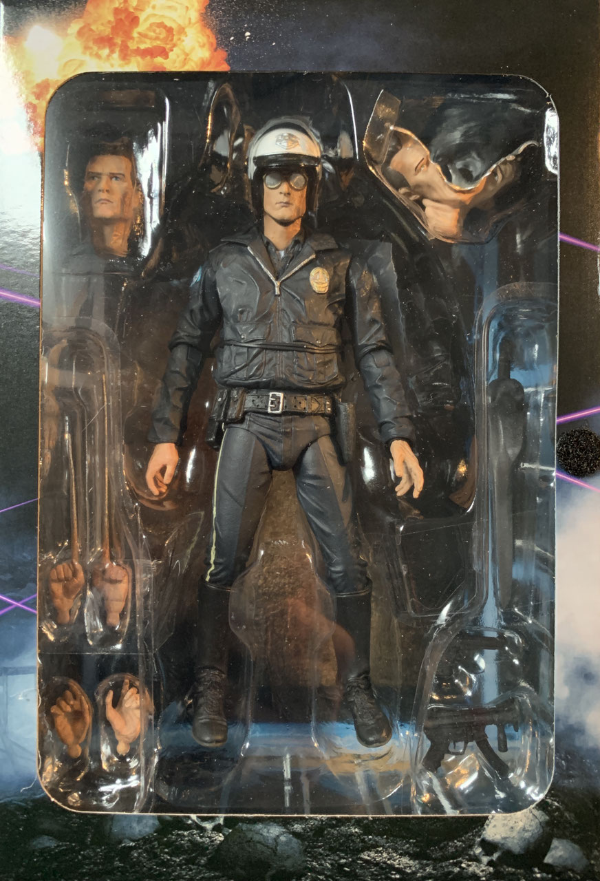 T-1000 (Motorcycle Cop) Ultimate Terminator 2 Actionfigur 18cm Neca ...